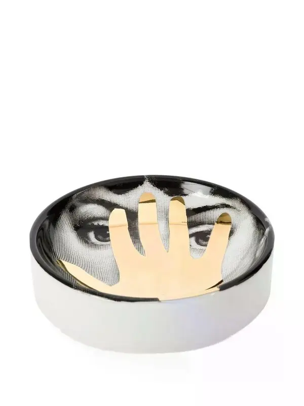 FORNASETTI Tema E Variazioni N.16 Ashtray - White