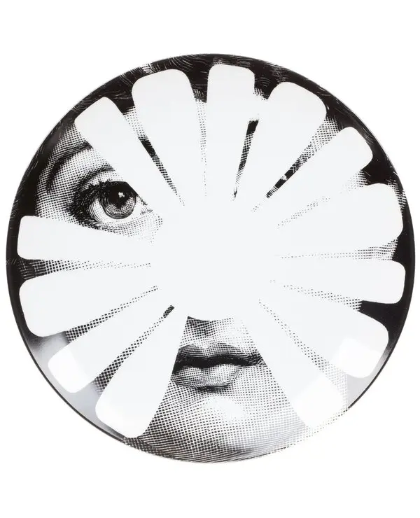 FORNASETTI Plate - White