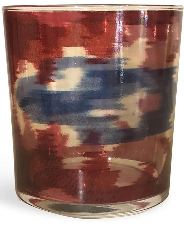 LES-OTTOMANS Ikat-print Four-glass Set