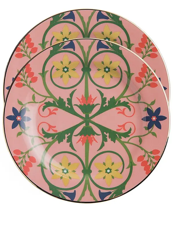 La DoubleJ Stella Alpina Dessert Plates - Pink
