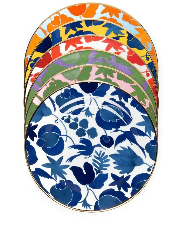 La DoubleJ Wildbird Dessert Plates