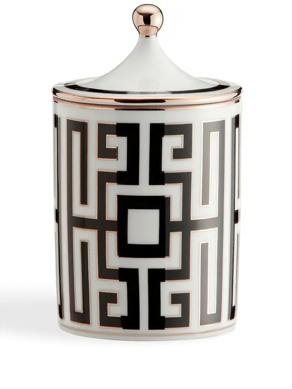GINORI 1735 Labirinto Scented Candle - Black