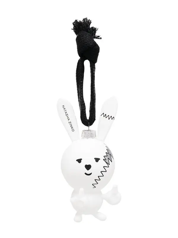 Natasha Zinko Holiday Bunny Ornament