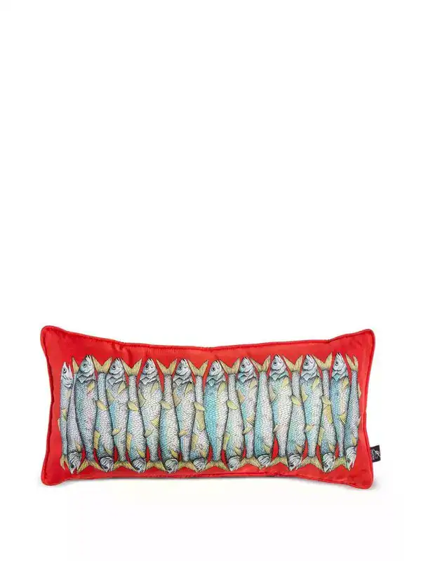 Fornasetti Sardine Cushion
