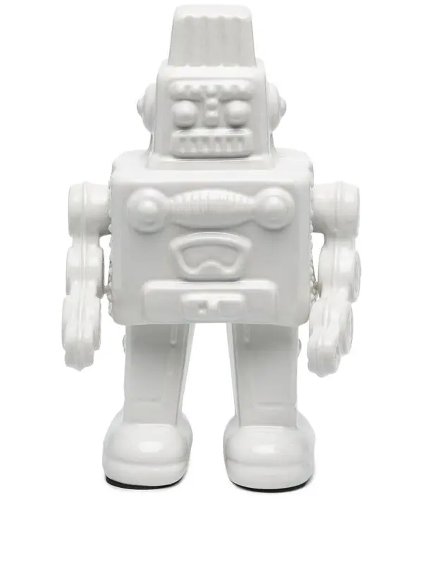 SELETTI My Robot Ceramic Figurine - White