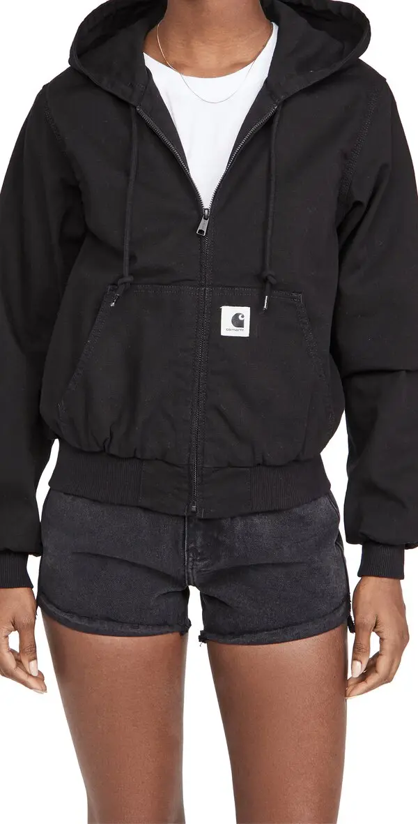 Carhartt Work In Progress W Active Jacket - Black | Editorialist