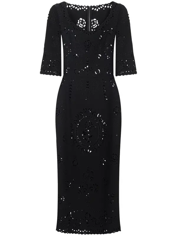 Dolce & Gabbana Intaglio-detail Midi Dress