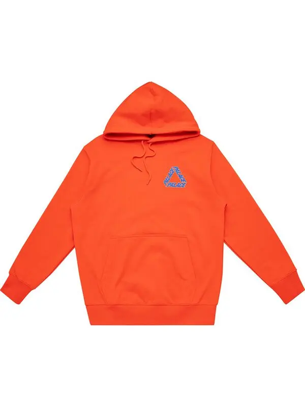 PALACE P3 Team Cotton Hoodie - Orange