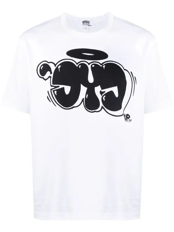 Junya Watanabe Graffiti-print T-shirt