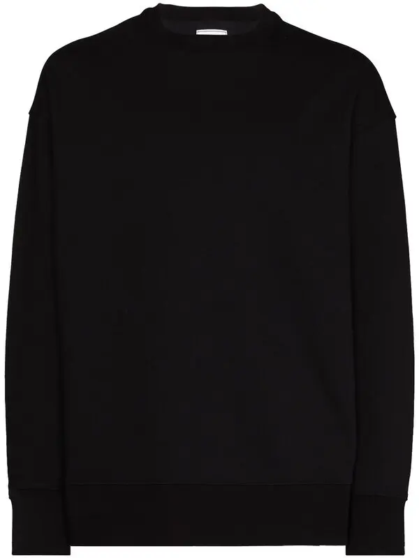 Y3 Terry Stripe-detail Sweatshirt