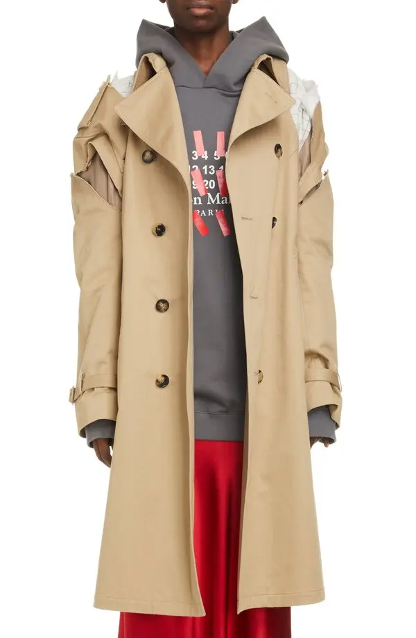 MARTIN MARGIELA deconstructed trench coat