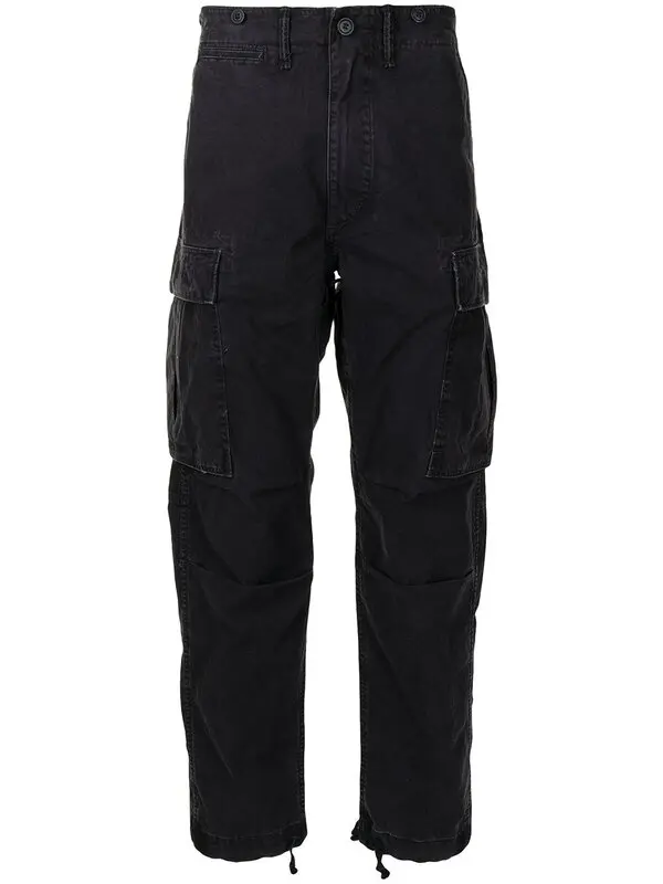 Ralph Lauren Straight-leg Cargo Trousers - Black