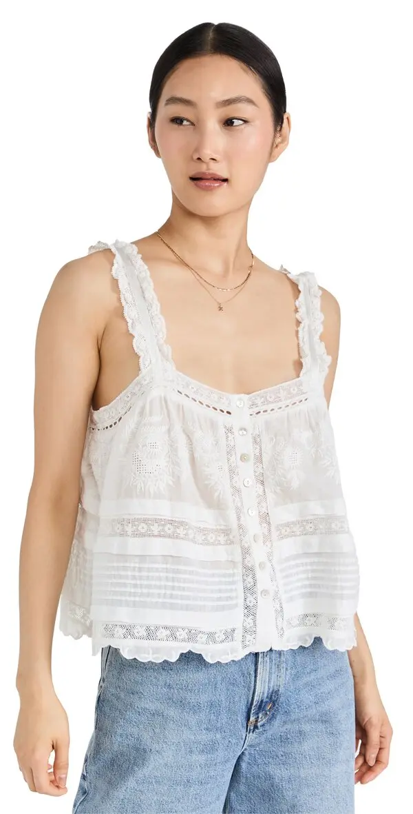 LoveShackFancy Sully Top