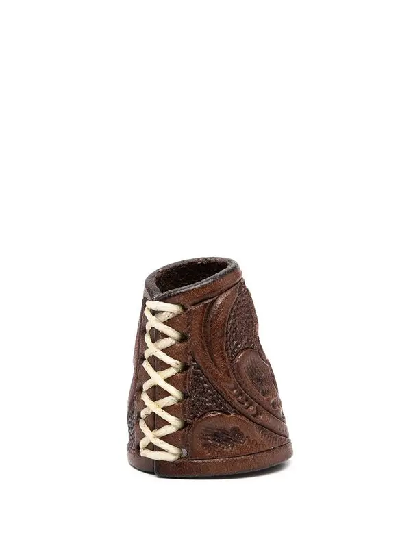 Ralph Lauren Leather Bandana Slider