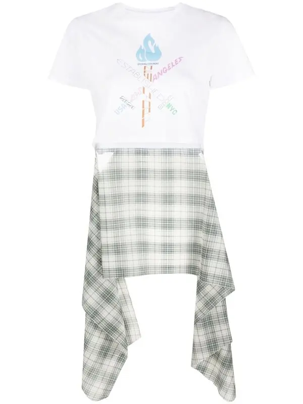 Opening Ceremony Cropped Logo-print T-shirt