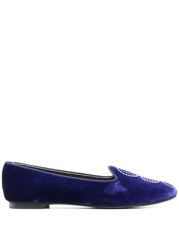 10 CORSO COMO X Castaner Zainab Velvet Slippers