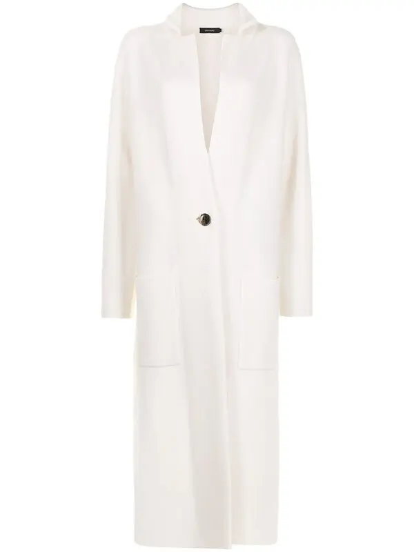 LISA YANG Knitted Single-breasted Coat