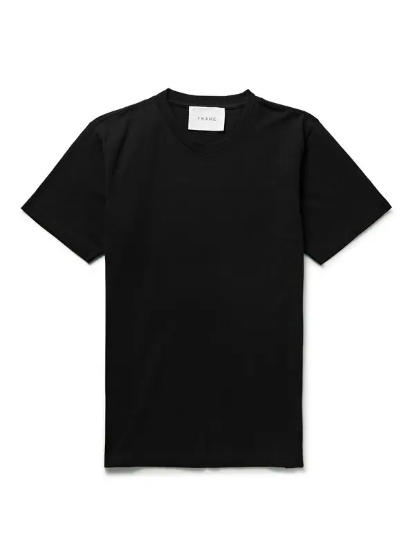 FRAME Cotton-jersey T-shirt