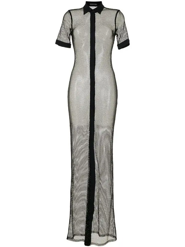 knee length dresses for ladies David Koma Crystal Embroidered Knit Gown in Lilac  Revaia