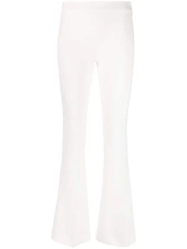 BLANCA VITA High-waisted Flared Trousers