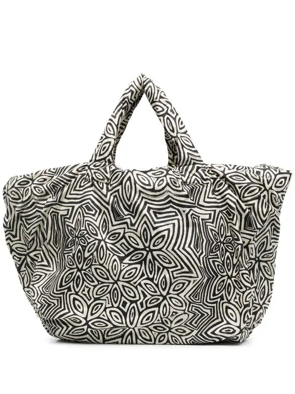 10 CORSO COMO Floral-print Pouffy Tote Bag