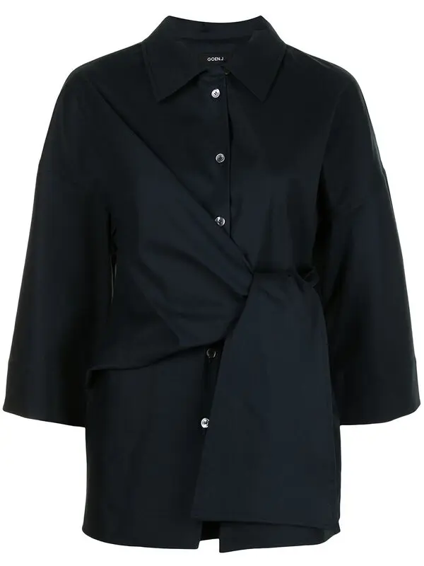 Goen.j Tie-waist Shirt