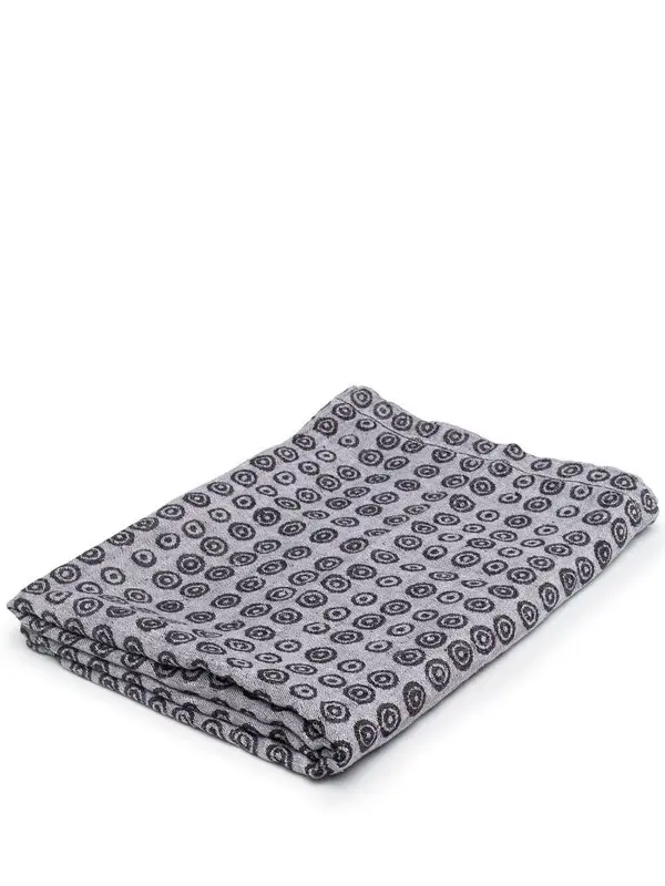 10 CORSO COMO X Frescobol Carioca Linen Towel - Black