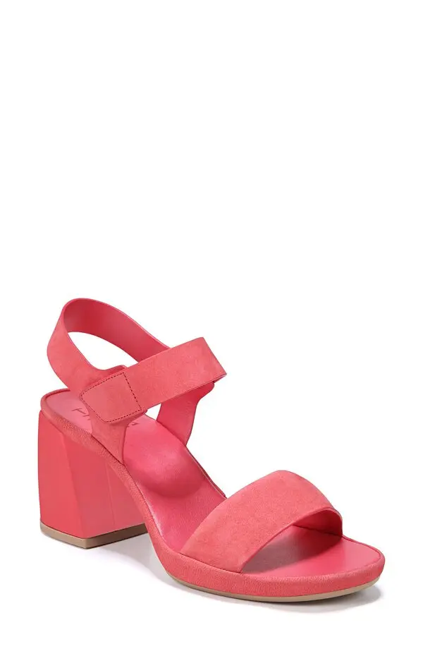 Naturalizer Genn Block Heel Sandal - Pink | Editorialist