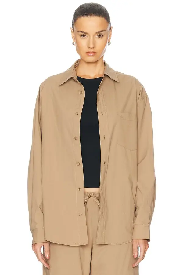 Matteau Relaxed Shirt - Stone