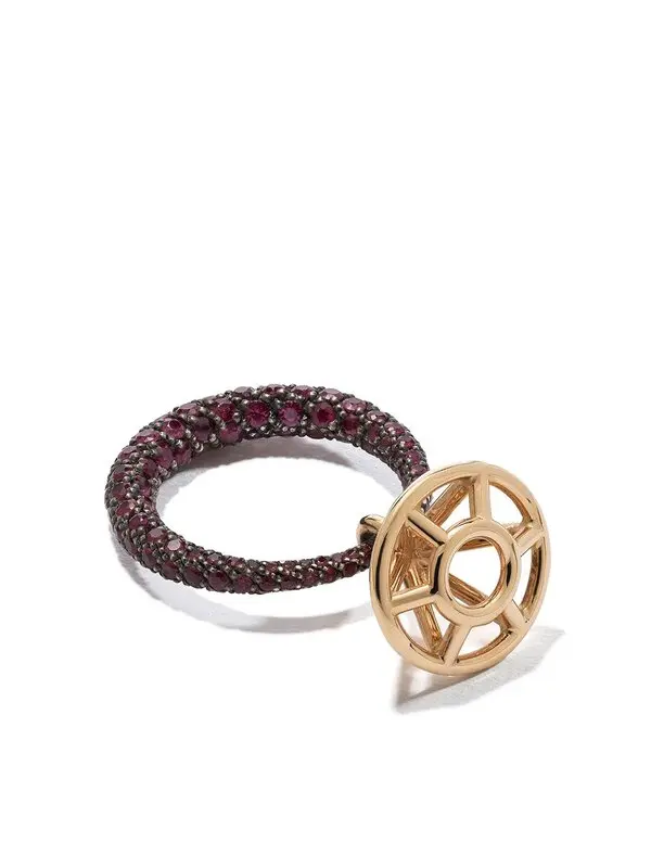 DALILA BARKACHE 18kt Yellow Ruby Ring