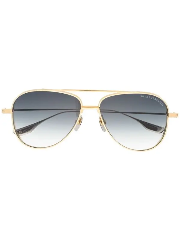 Dita Subsystem Pilot-frame Sunglasses