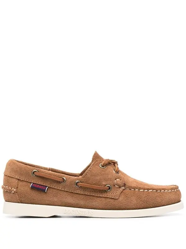 SEBAGO Slip-on Boat Shoes - Brown