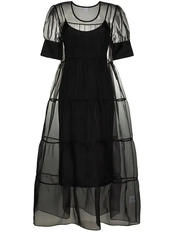 smart black dress Montparnasse Gown by SIR THE LABEL – Style Room au main image 0