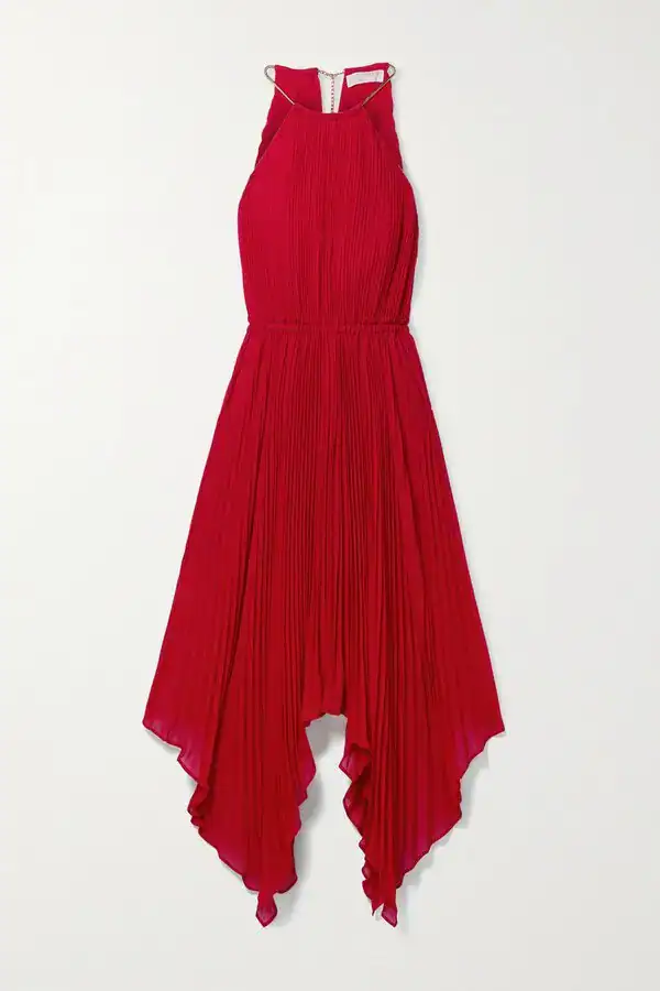 navy blue dress for baby girl Michael Kors Asymmetric Midi Dress main image 1