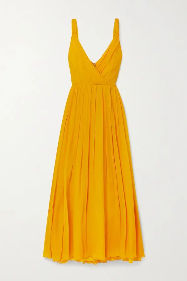 jason wu orange dress Spring Fashion Pleated Dress 2019 Jason Wu Collection Spring 2019  Ready-to-Wear Collection Vogue