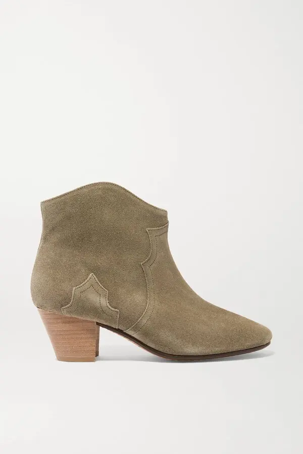 Isabel Marant Toile The Dicker Ankle Boots - Brown