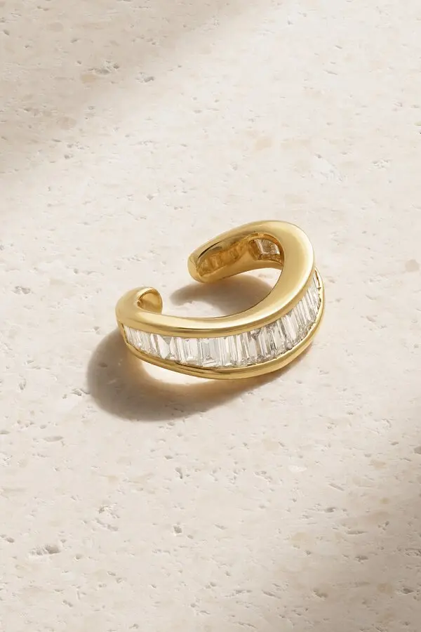 ANITA KO 18-karat And Diamond Ear Cuff