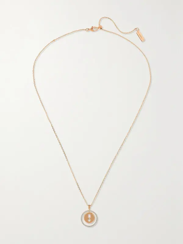 Messika Lucky Move Diamond Necklace - Gold