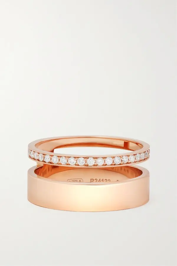 REPOSSI Berbère Module 18-karat Diamond Ring - Gold
