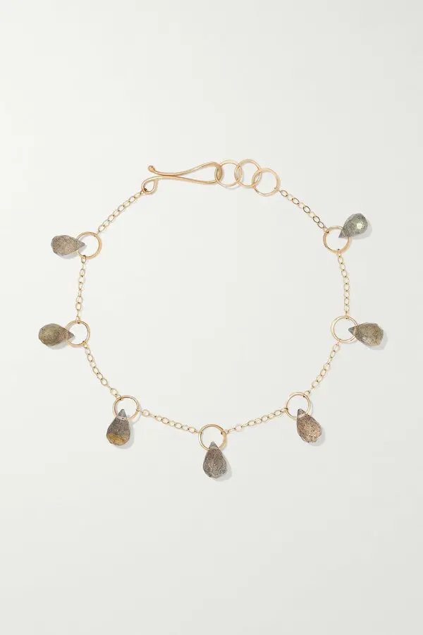 MELISSA JOY MANNING 14-karat Recycled Labradorite Bracelet