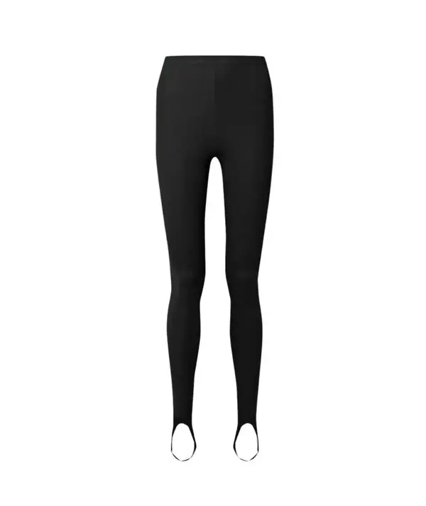 LESET Rio Stretch-ponte Stirrup Leggings - Black