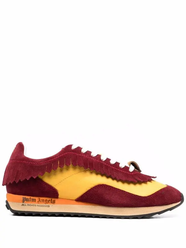 Palm Angels Fringe Runner Low-top Sneakers - Red