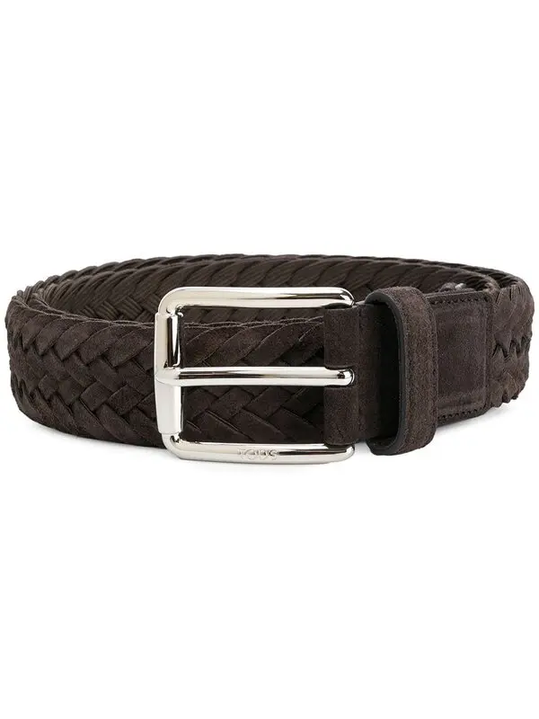 TOD'S Woven Belt - Brown