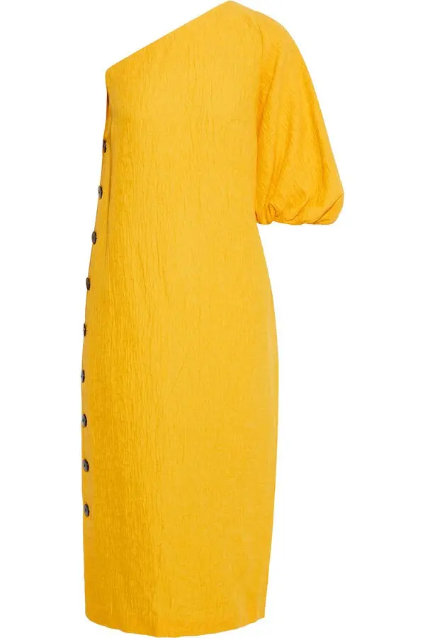 mara hoffman one shoulder dress Mara hoffman one shoulder