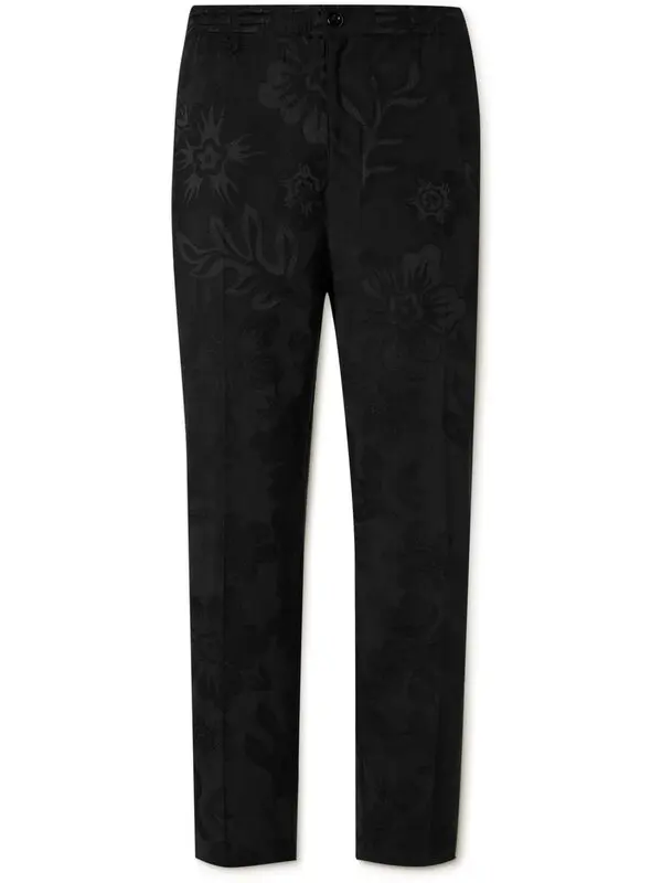 Stussy Floral Sweatpants StüSsy Bryan Floral-Jacquard Cotton