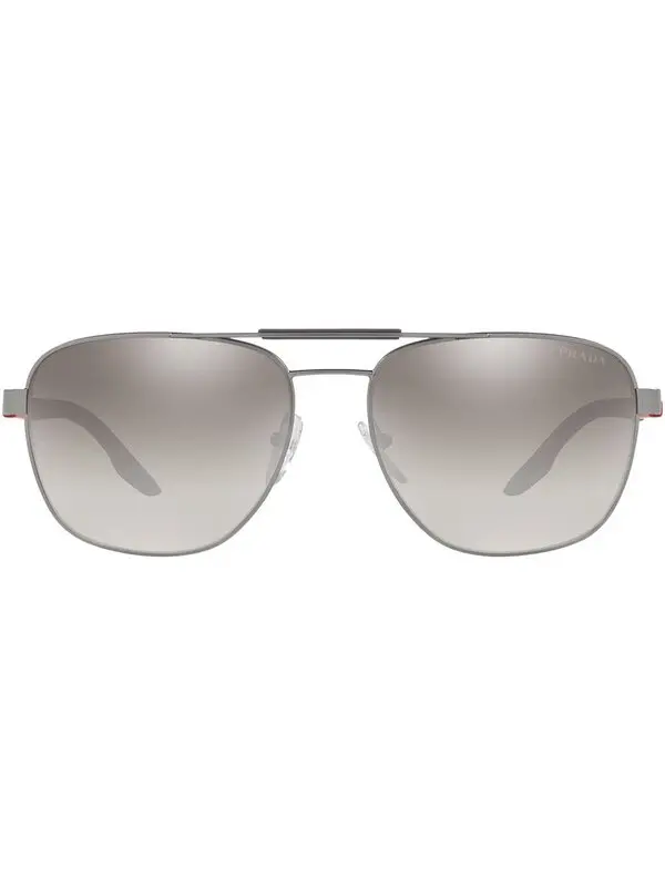 Prada Pilot-frame Tinted Sunglasses