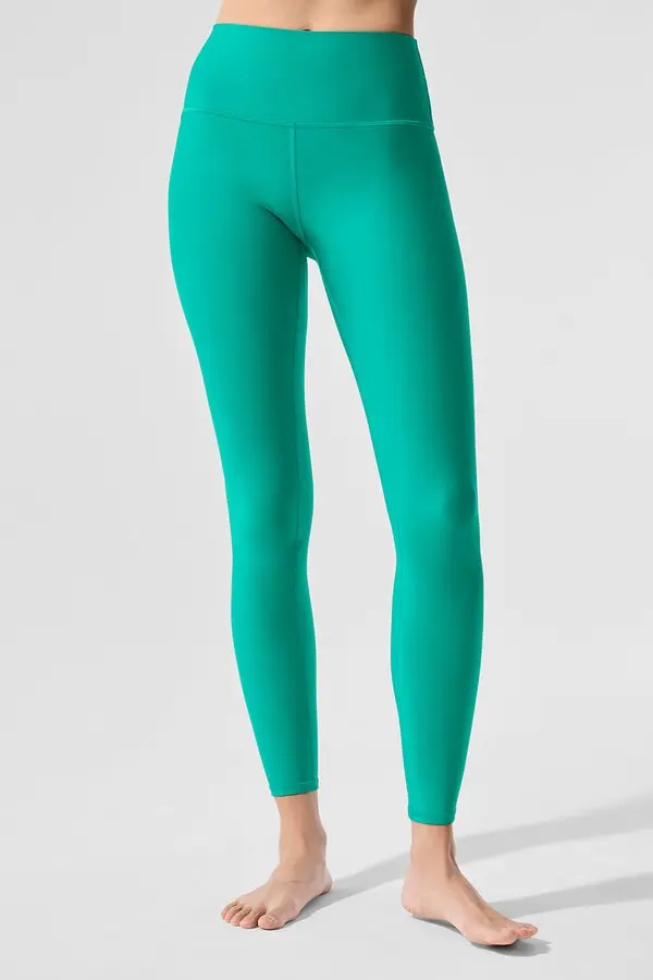 Alo Yoga High-waist Airlift Legging - Spruce Green