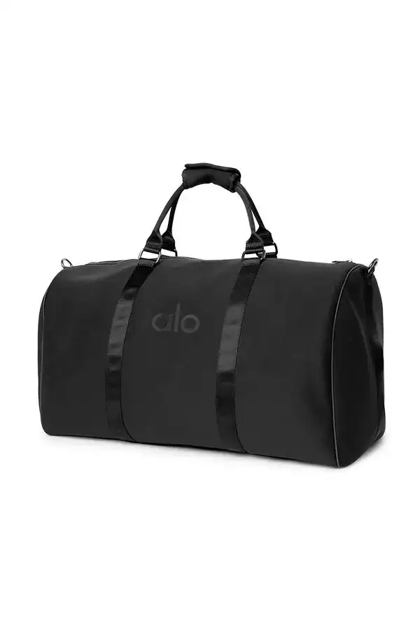 Alo Yoga Large Traverse Duffle Bag - Black | Editorialist