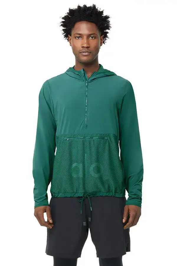 Alo Yoga® Airwave Windbreaker In Baltic - 54% Off | Editorialist