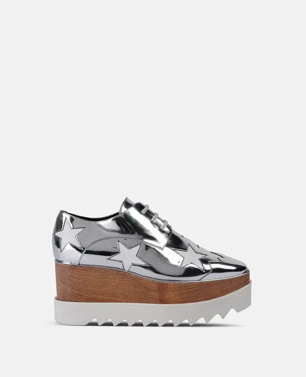 Stella McCartney Elyse Platform Shoes - Silver